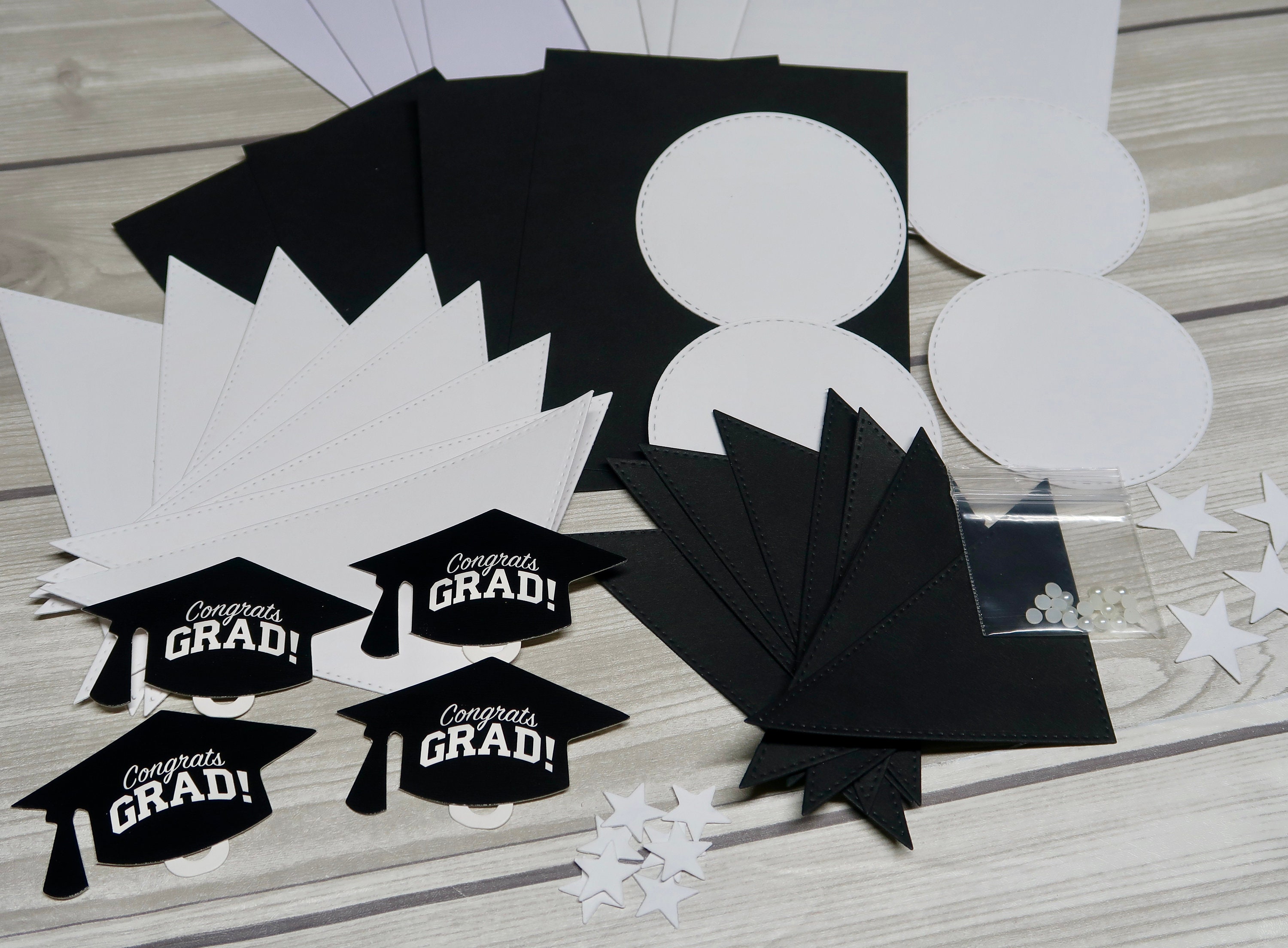 DIY Handmade Graduation Cards, Graduation Cap Cards, Gift for Grads ...