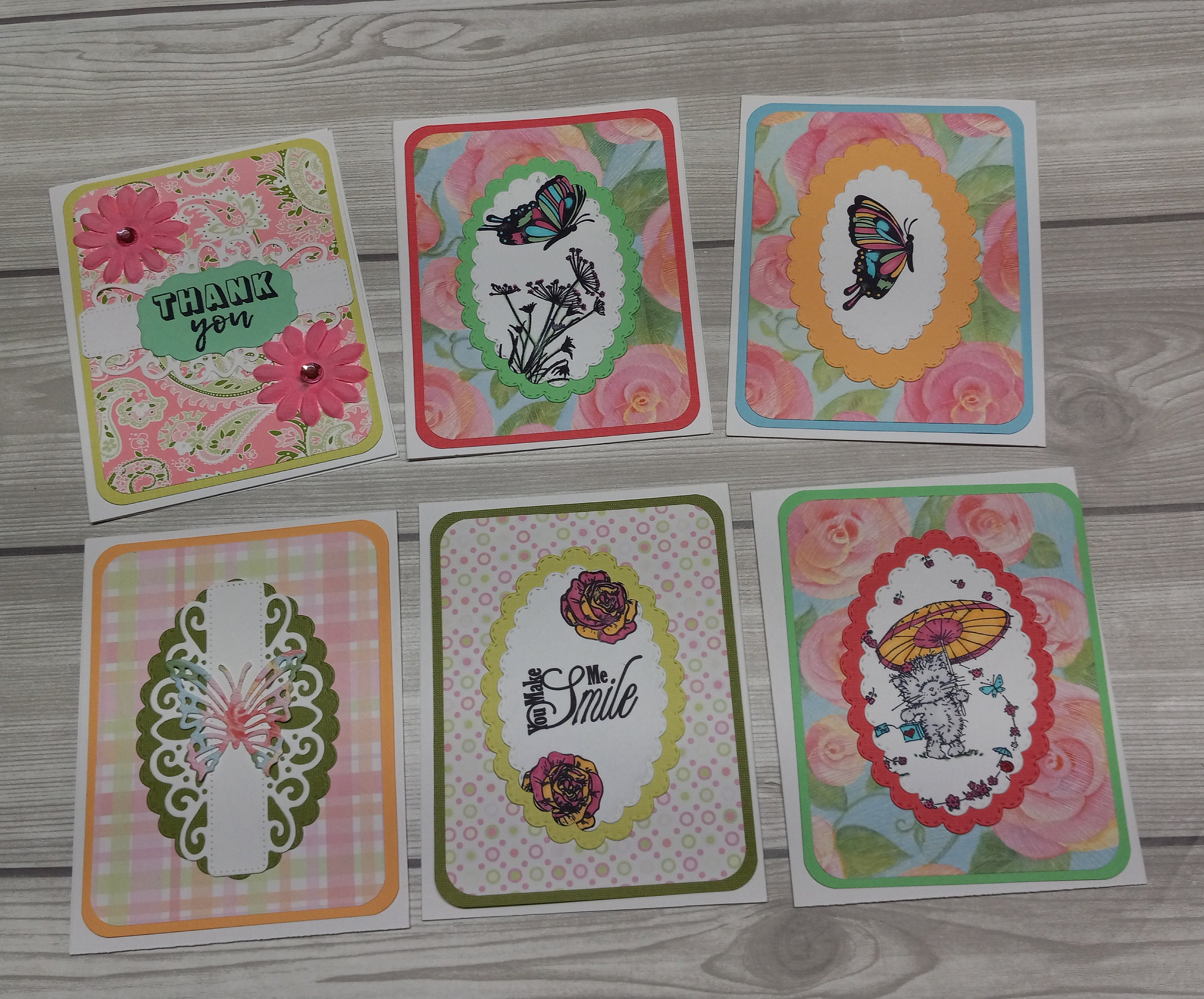 Color Me Stamped Gretting Cards, Color and Assemble Greeting Card Kit ...