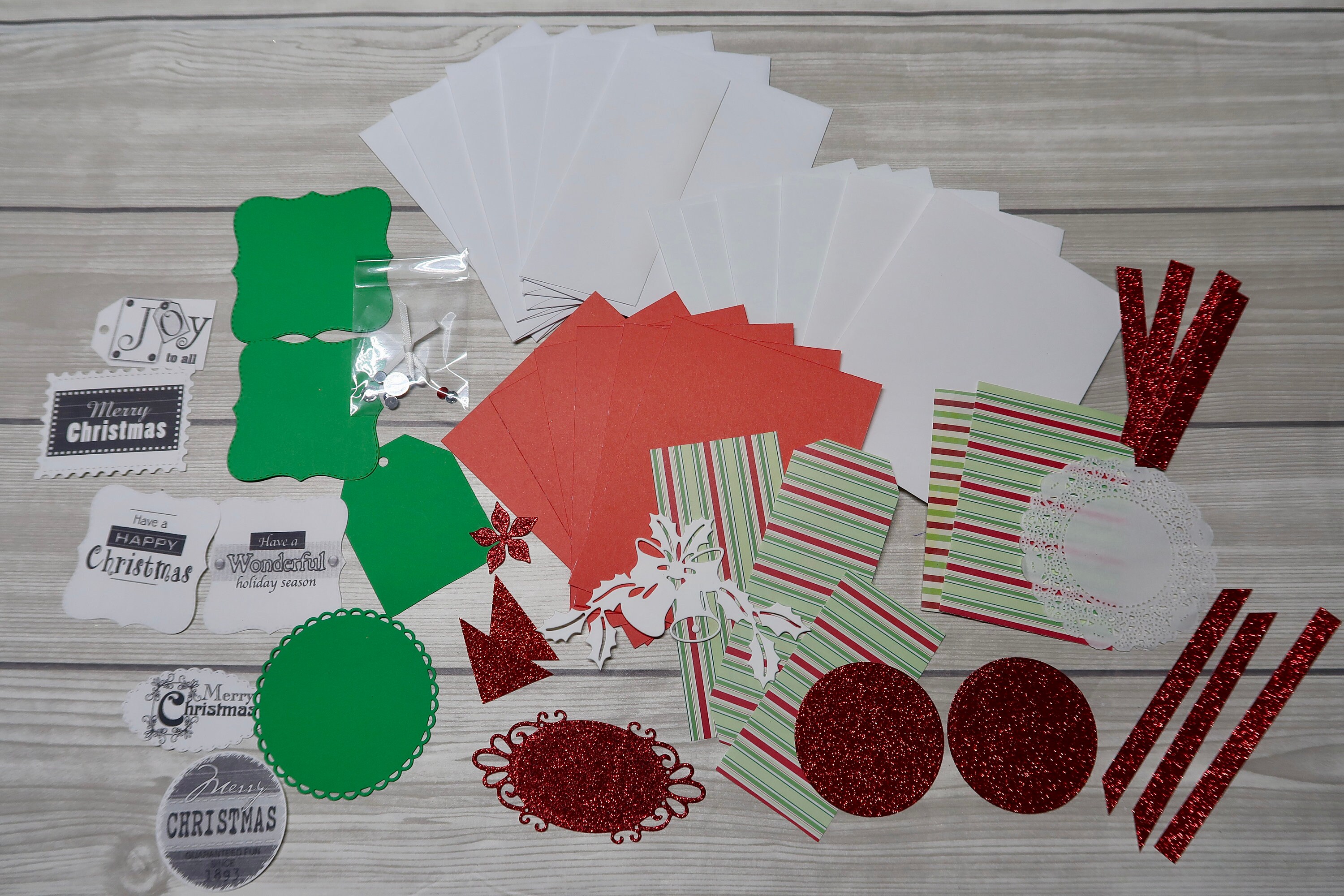 Christmas DIY Card Kit, Xmas Crafts, Christmas Easy Crafts, Do It ...