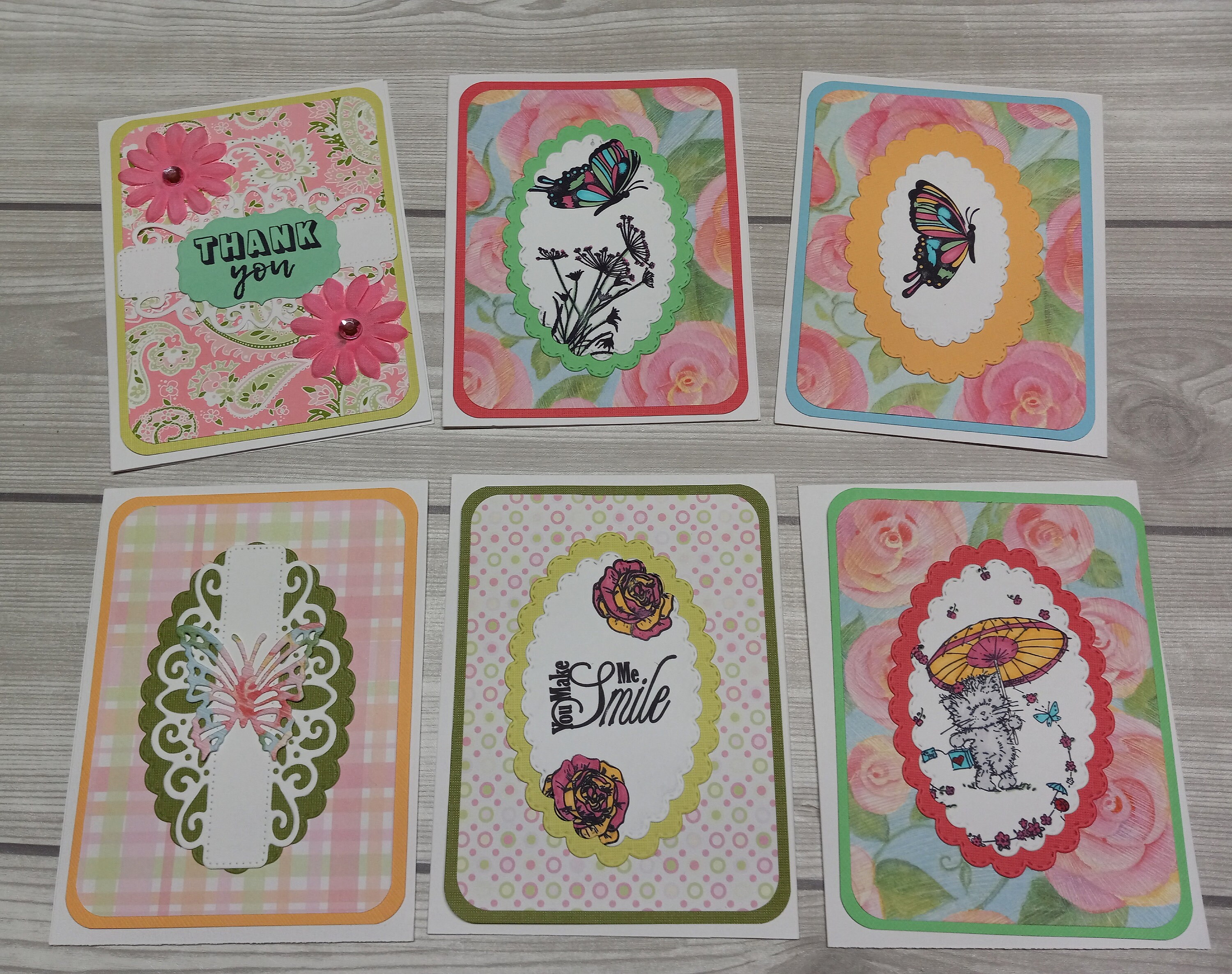 Color Me Stamped Gretting Cards, Color and Assemble Greeting Card Kit ...