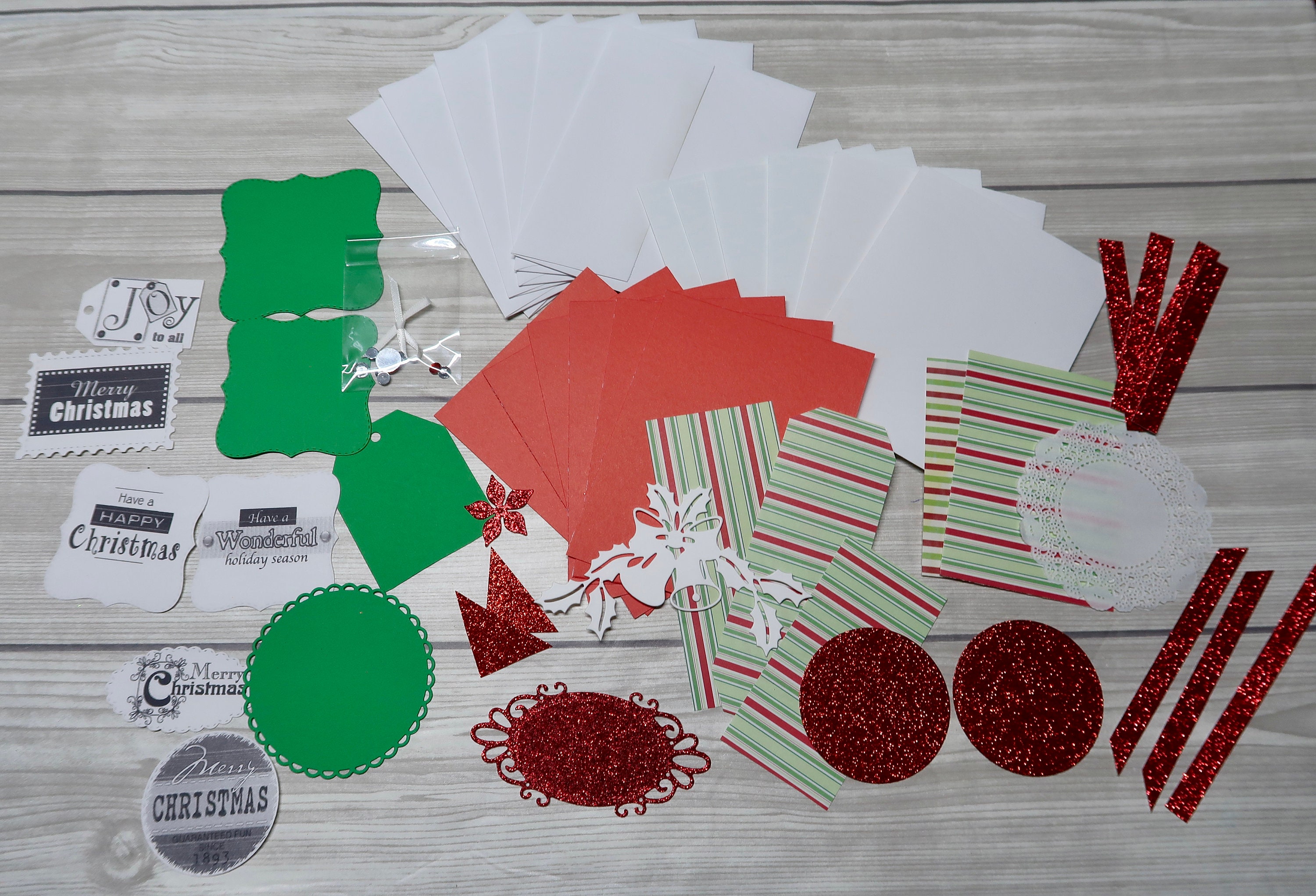 Christmas DIY Card Kit, Xmas Crafts, Christmas Easy Crafts, Do It ...