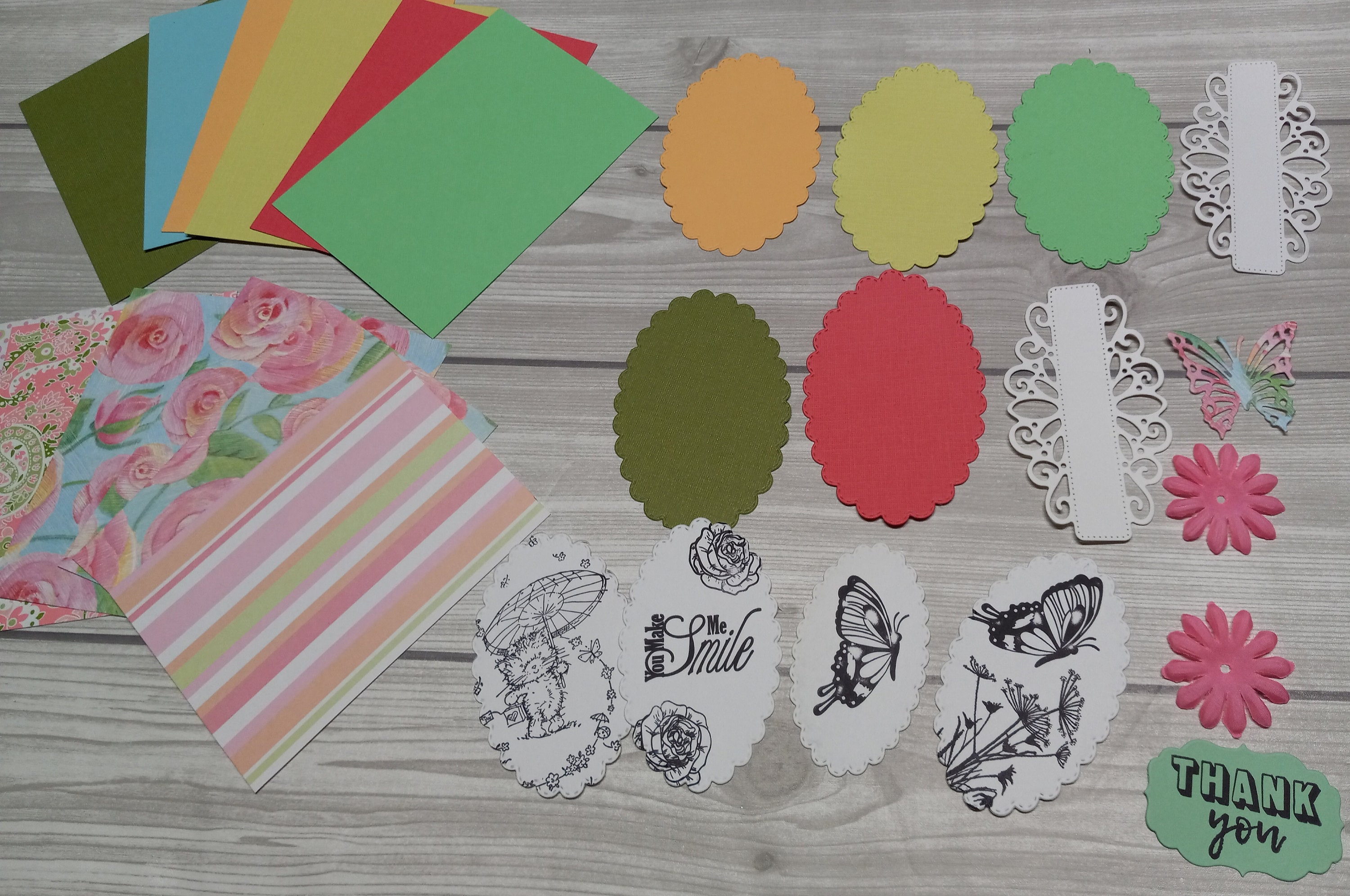 Color Me Stamped Gretting Cards, Color and Assemble Greeting Card Kit ...