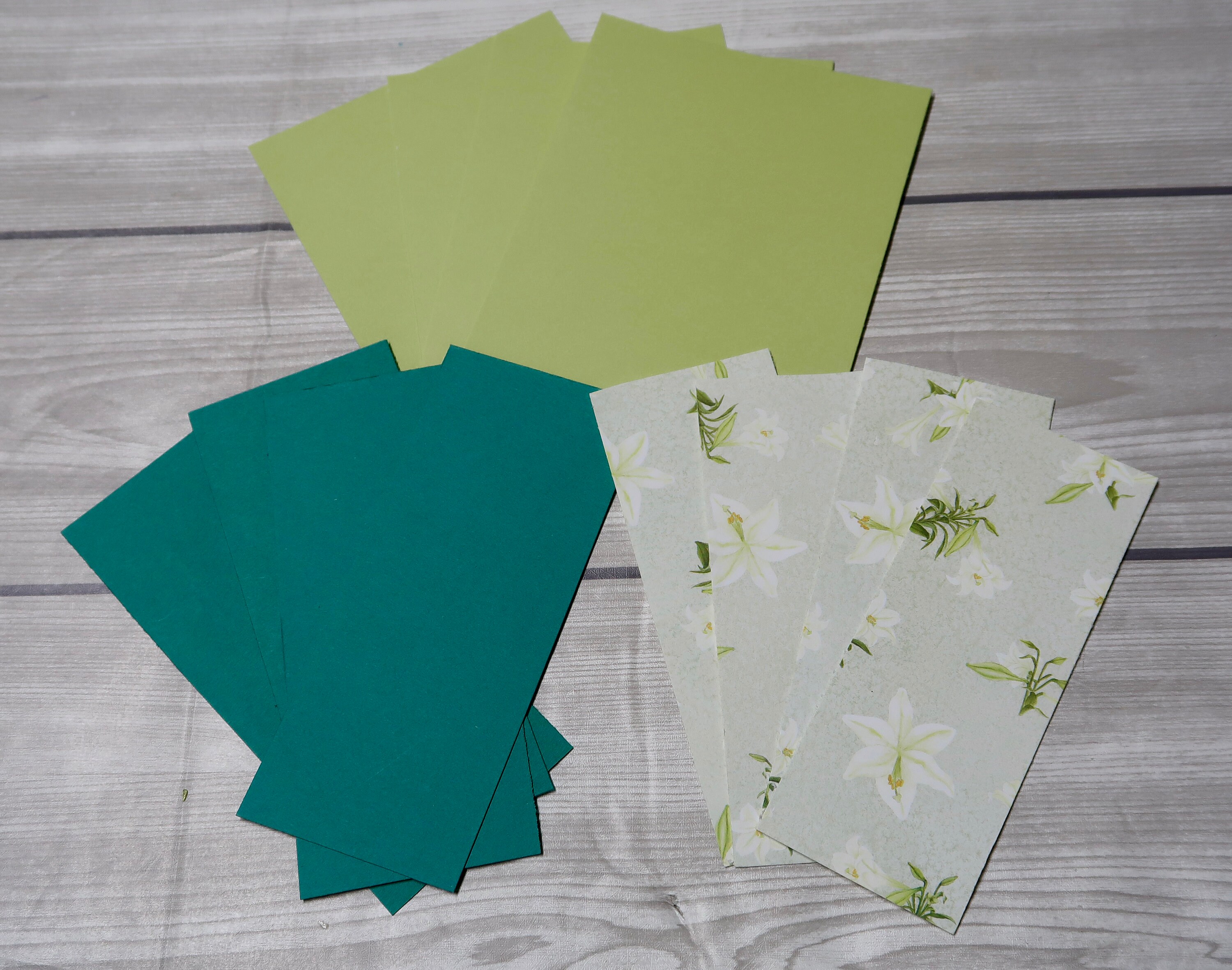 Bunny Easter Traditions Card Kit, DIY Card Making Kit, Yellow and Green ...