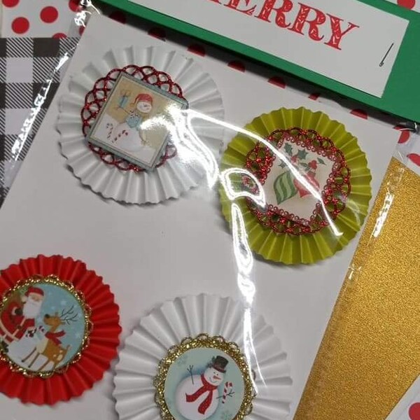 Paper Rosettes - Etsy