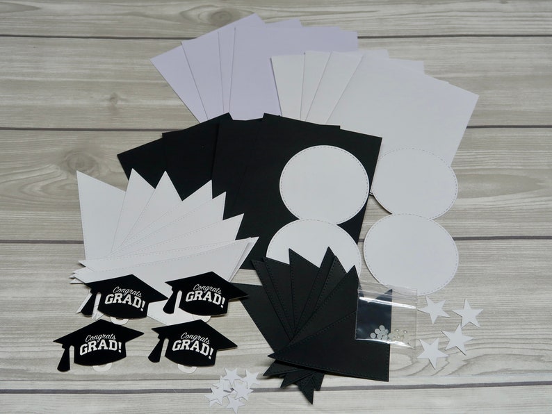 DIY Handmade Graduation Cards, Graduation Cap Cards, Gift for Grads ...