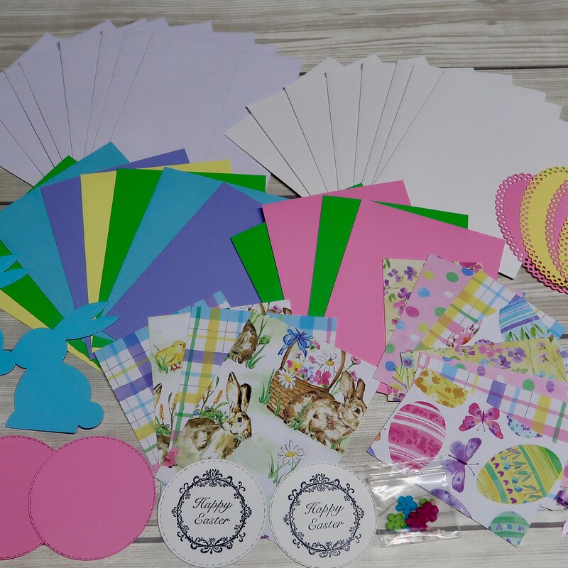 Diy Easter Card - Etsy