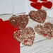 Lace Heart Valentine's Card Kit: DIY Gold & Red, Makes 4 - Etsy