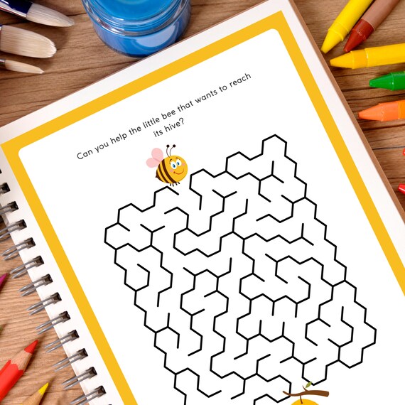 Medium Maze For Kids