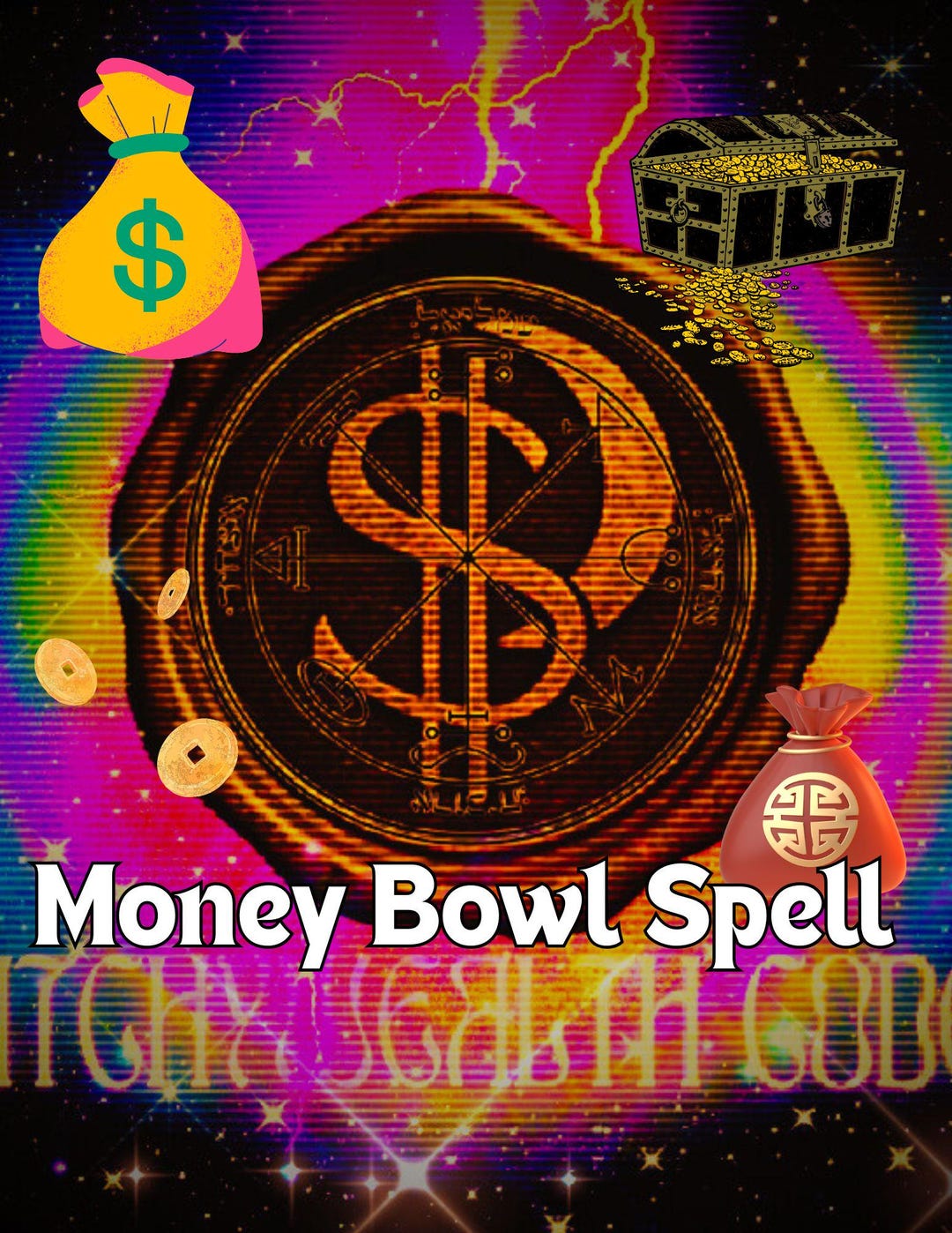Money Bowl Spell: Wealth & Abundance Ritual Guide (digital Download - Etsy
