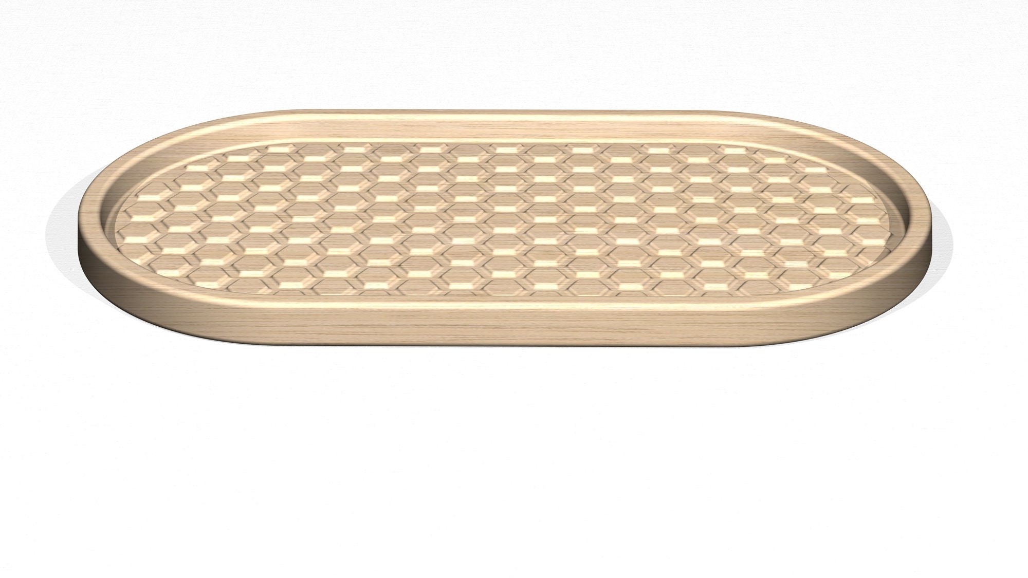 Oval Tray , 3D STL File for CNC and 3D Printing. - Etsy UK
