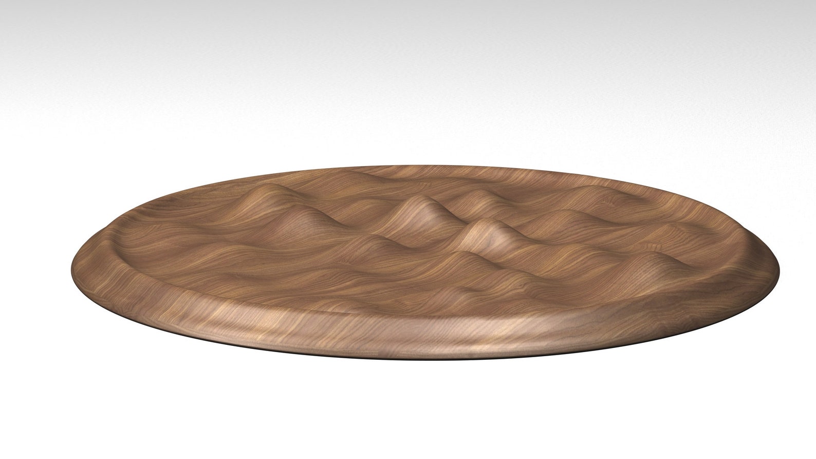 Round Tray , 3D STL File for CNC and 3D Printing. - Etsy
