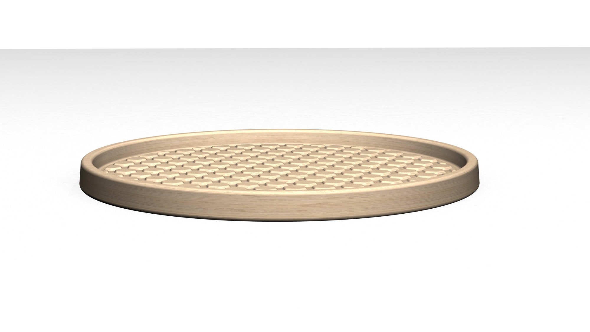 Round Tray , 3D STL File for CNC and 3D Printing. - Etsy