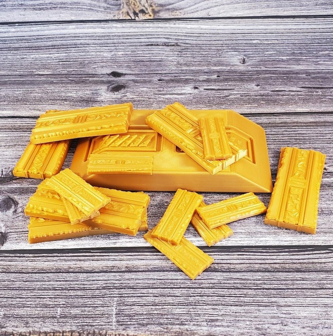 Gold Pressed Latinum Brick Prop Inspired From Star Trek!! - Etsy