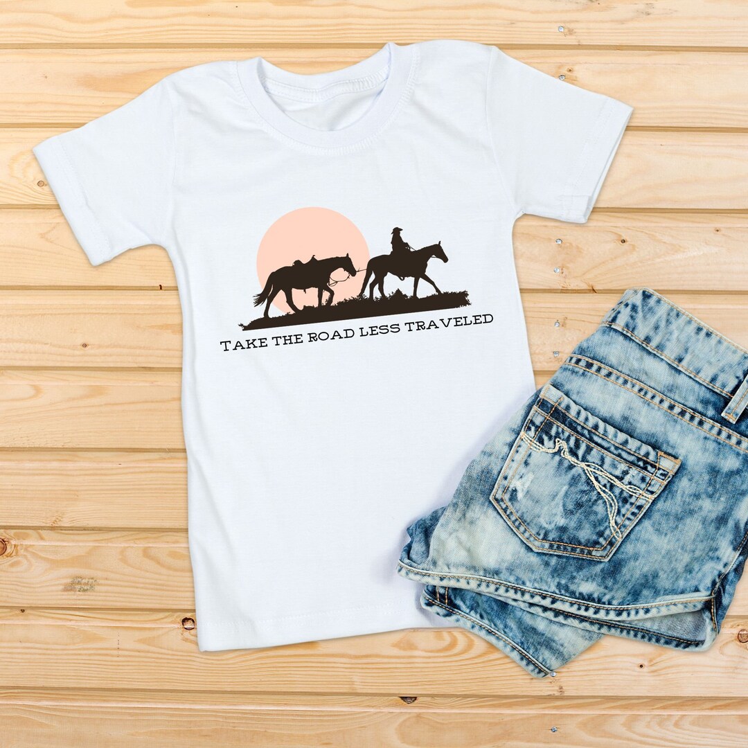 SVG and PNG Digital Take the Road Less Traveled - Etsy