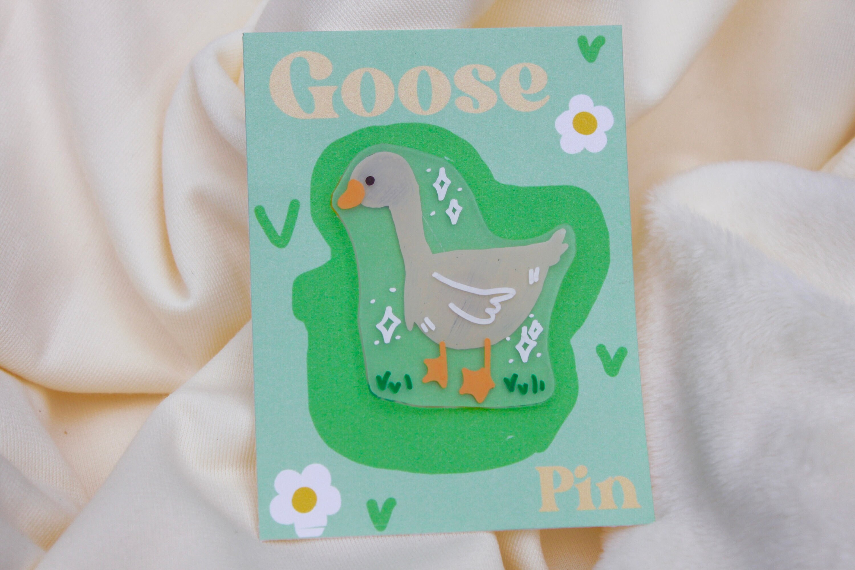 Goose Pin Cottage Core Duck Geese Pins Tote Bags Cute Trendy Teens - Etsy