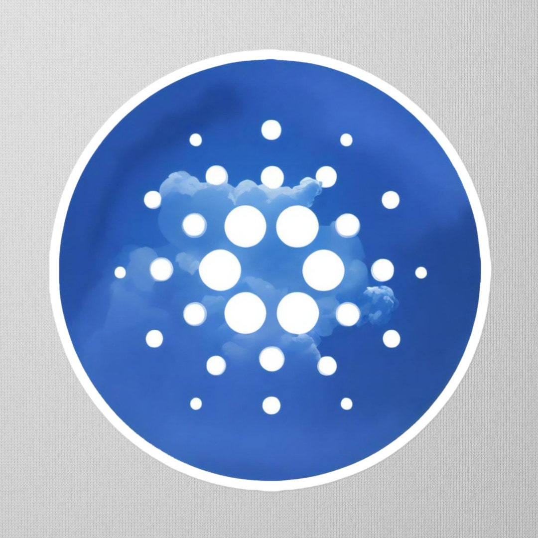 Cardano Sticker (ADA) - Vinyl Crypto Stickers - Etsy