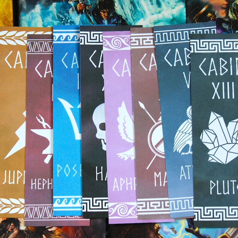 Percy Jackson Bookmark - Etsy