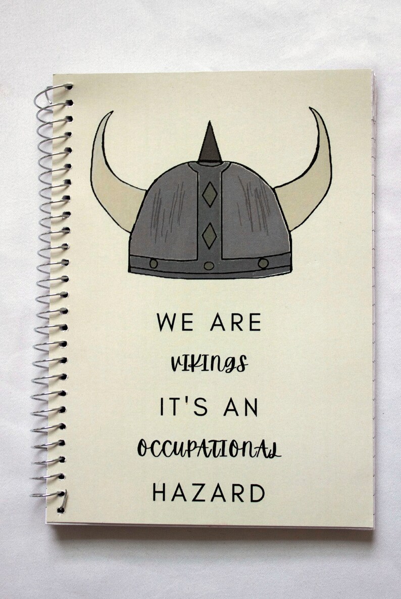 How to Train Your Dragon Viking Helmet Quote Notebook HTTYD - Etsy