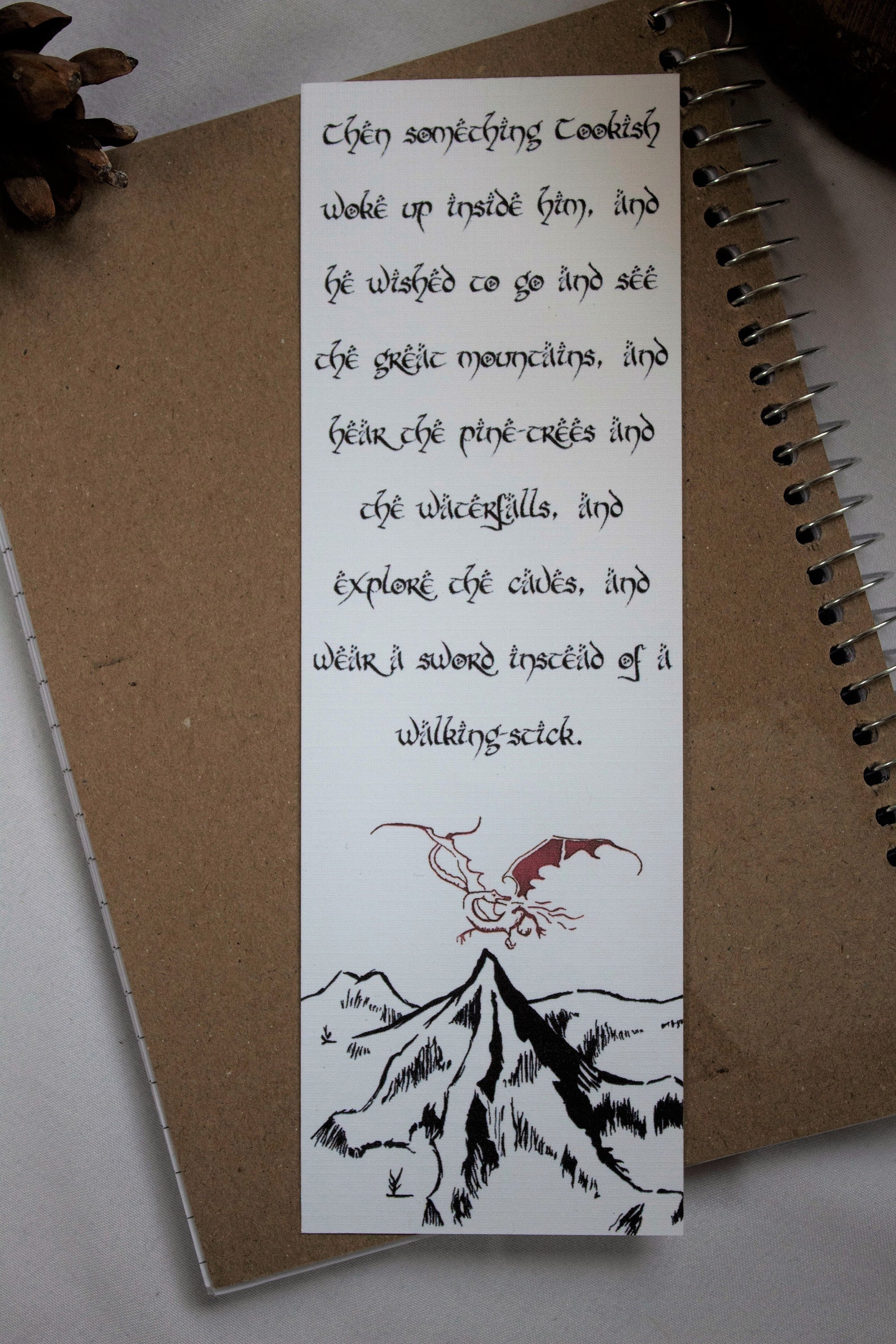 Lord of the Rings and the Hobbit Bookmarksj.r.r. Tolkien Bookmarks ...