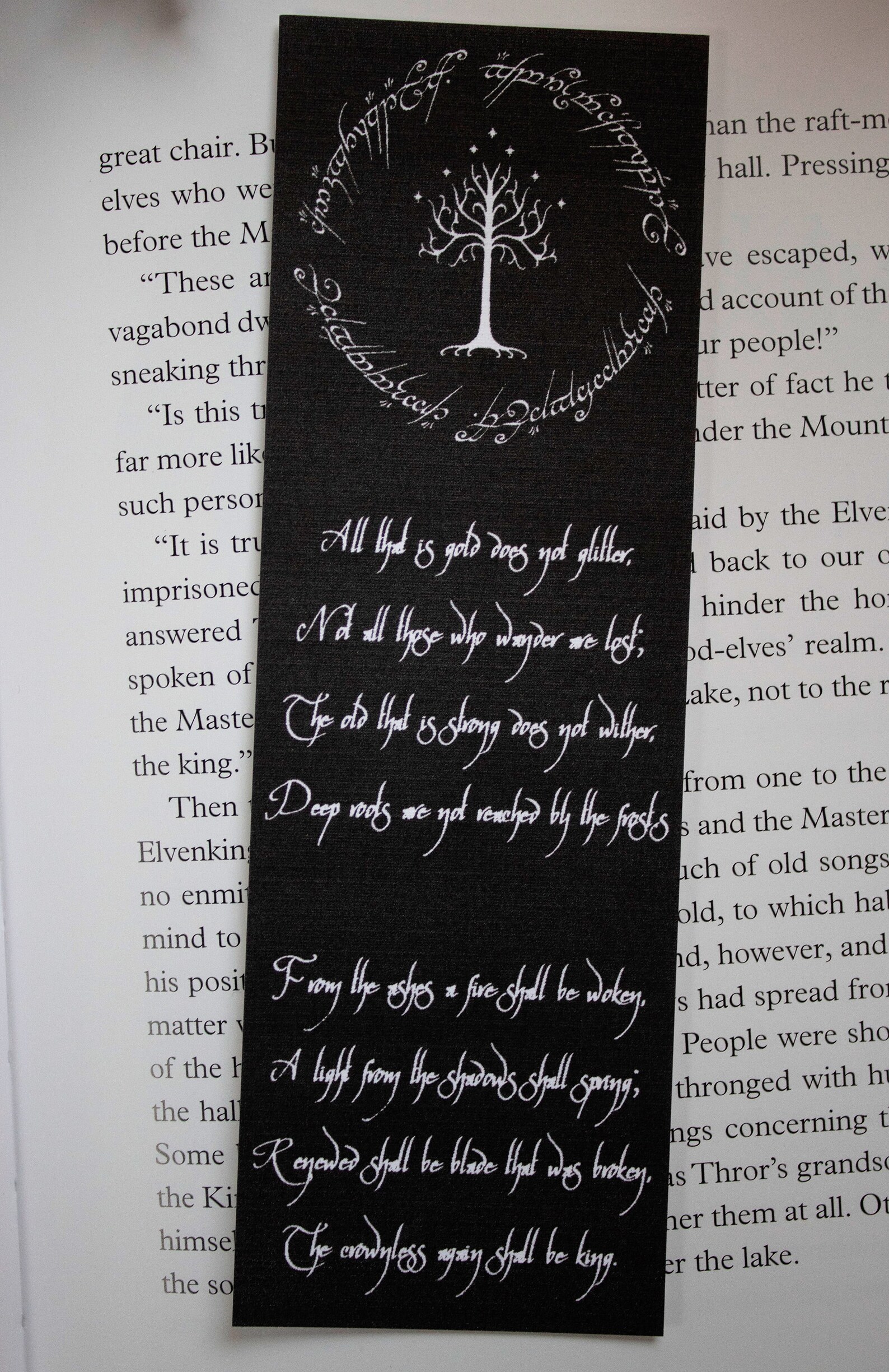 Lord of the Rings and the Hobbit Bookmarksj.r.r. Tolkien Bookmarks ...