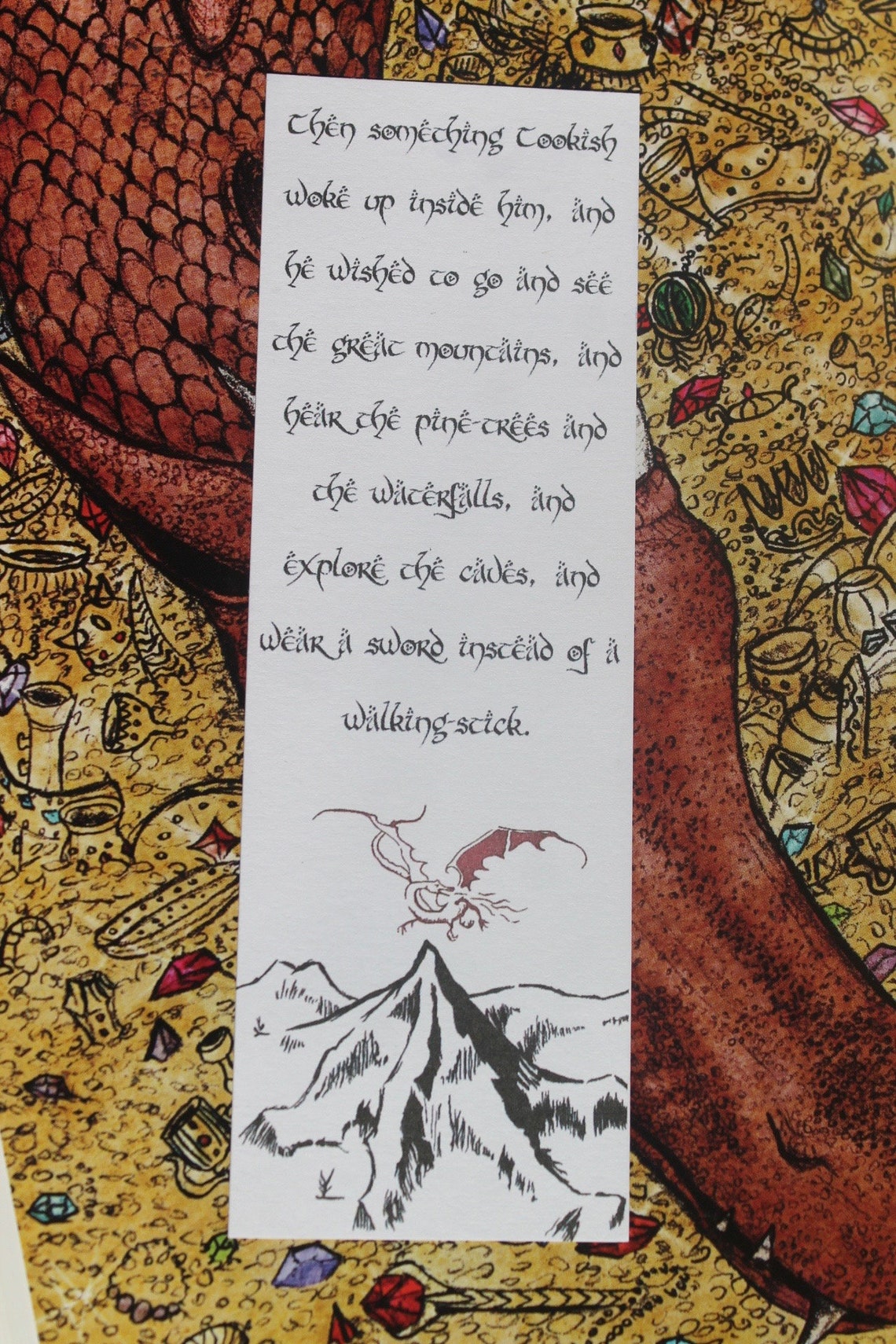 Lord of the Rings and the Hobbit Bookmarks J.R.R. Tolkien - Etsy