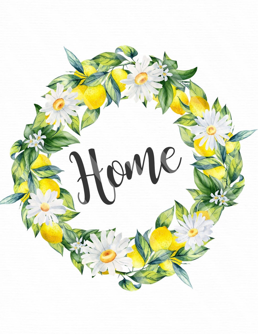 Lemon Sign, Wreath Sign, Metal Wreath Sign - Etsy