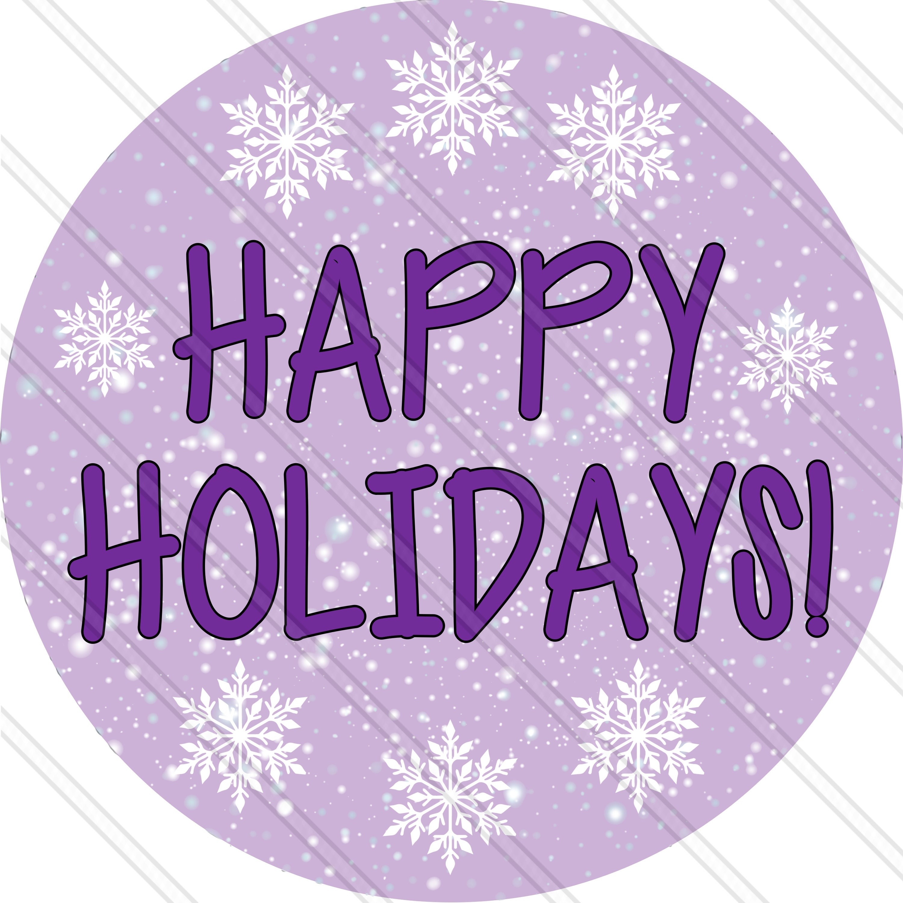 Purple Happy Holidays Pictures