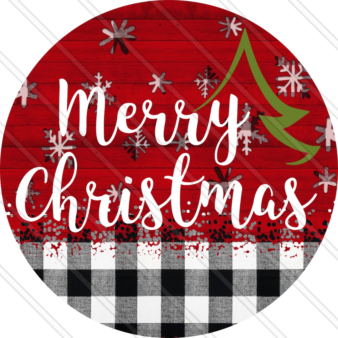 Merry Christmas Sign Christmas Sign Christmas Wreath Sign Wreath Sign ...