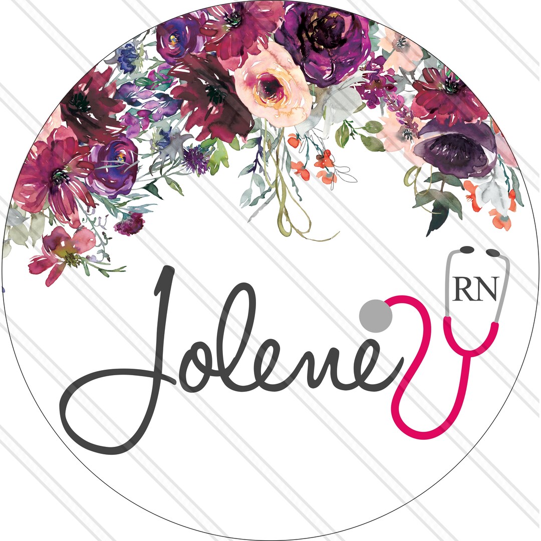 Nurse Sign Personalized Sign RN Sign Front Line Worker Stethoscope ...