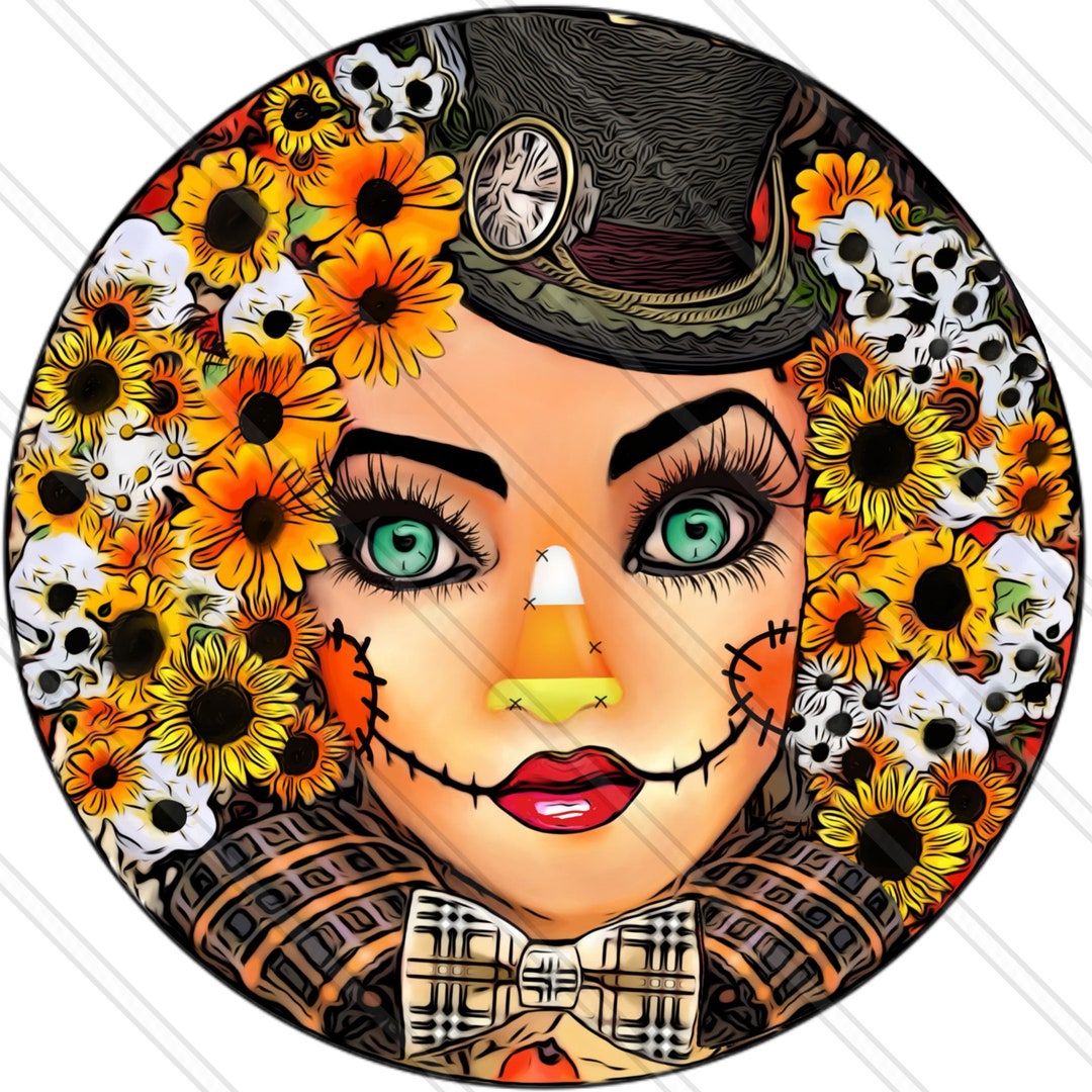 Scarecrow Sign Fall Sign Autumn Sign Fall Wreath Sign - Etsy