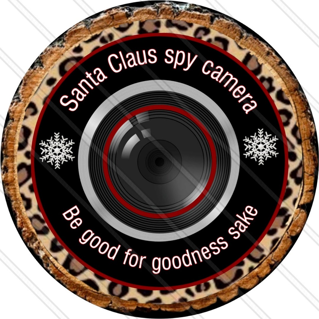 Santa Claus Spy Camera Be Good for Goodness Sake Santa Cam Christmas ...