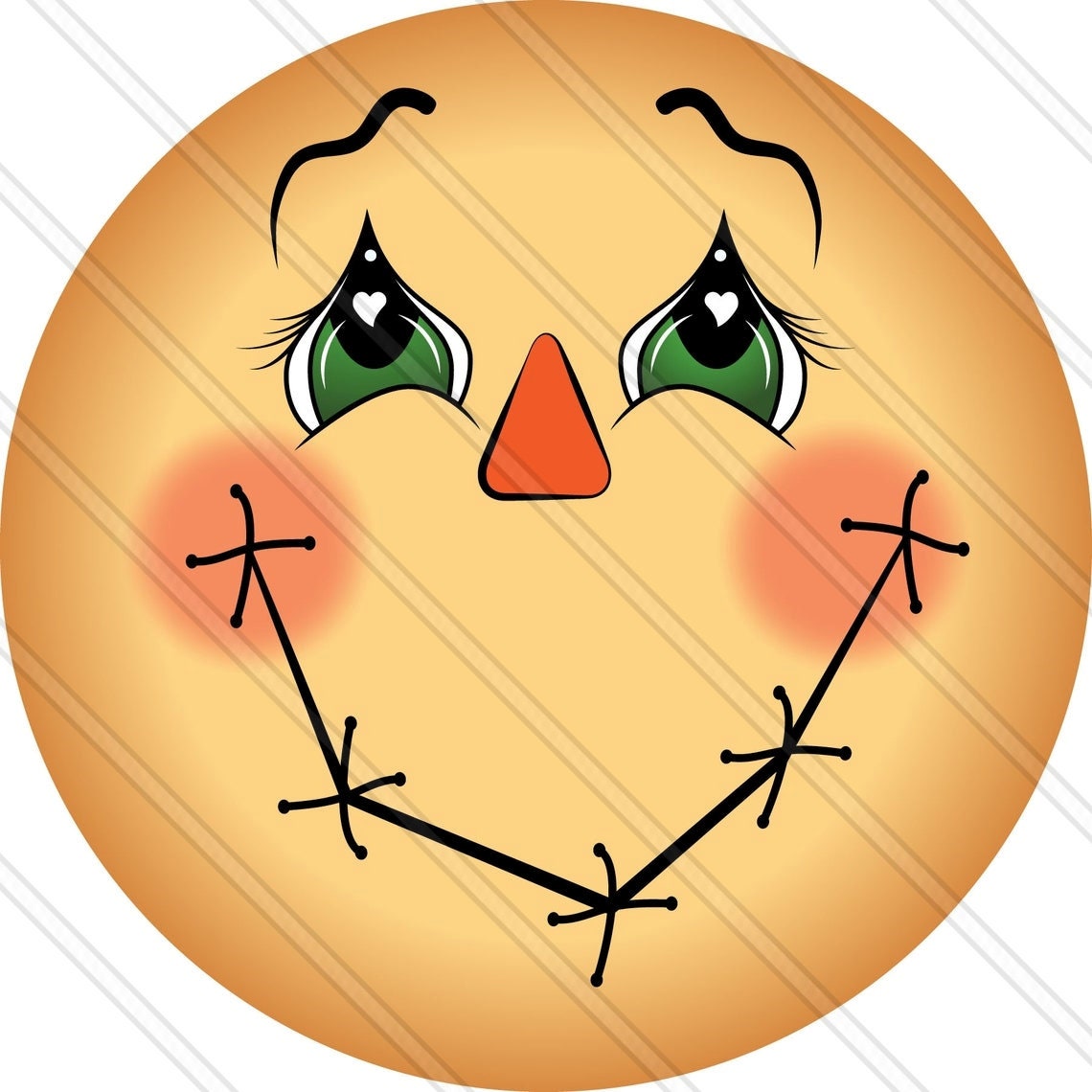 Scarecrow Face Sign Fall Sign Autumn Sign Fall Wreath - Etsy