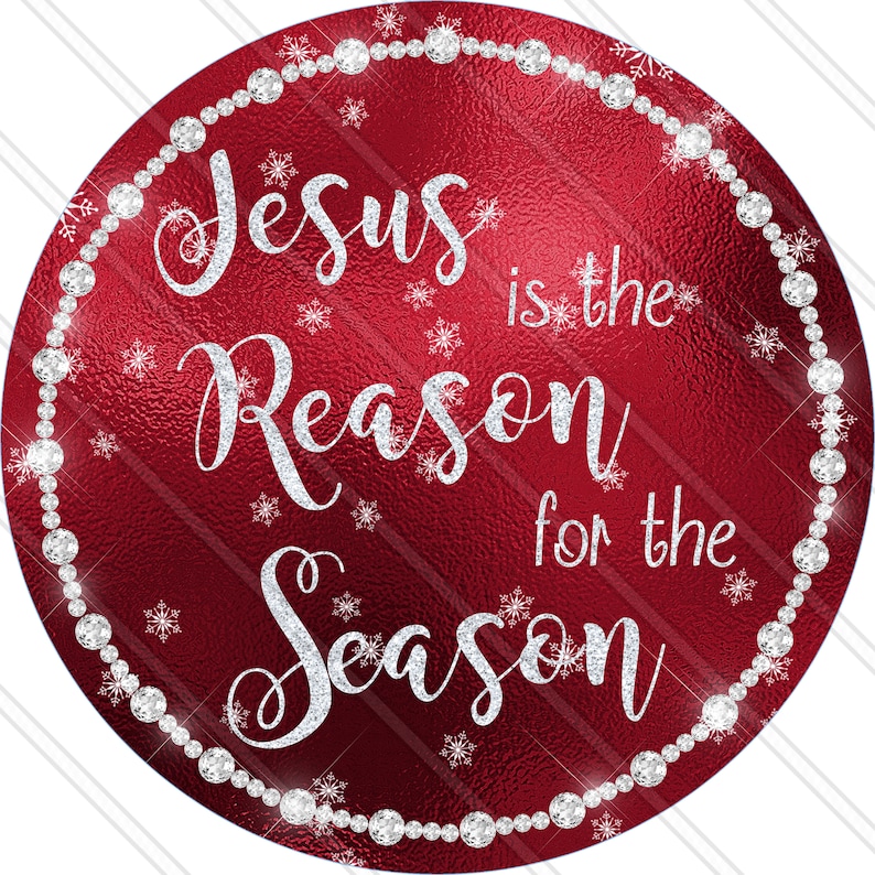 Jesus is the Reason Jesus Sign Christmas Sign Christmas - Etsy