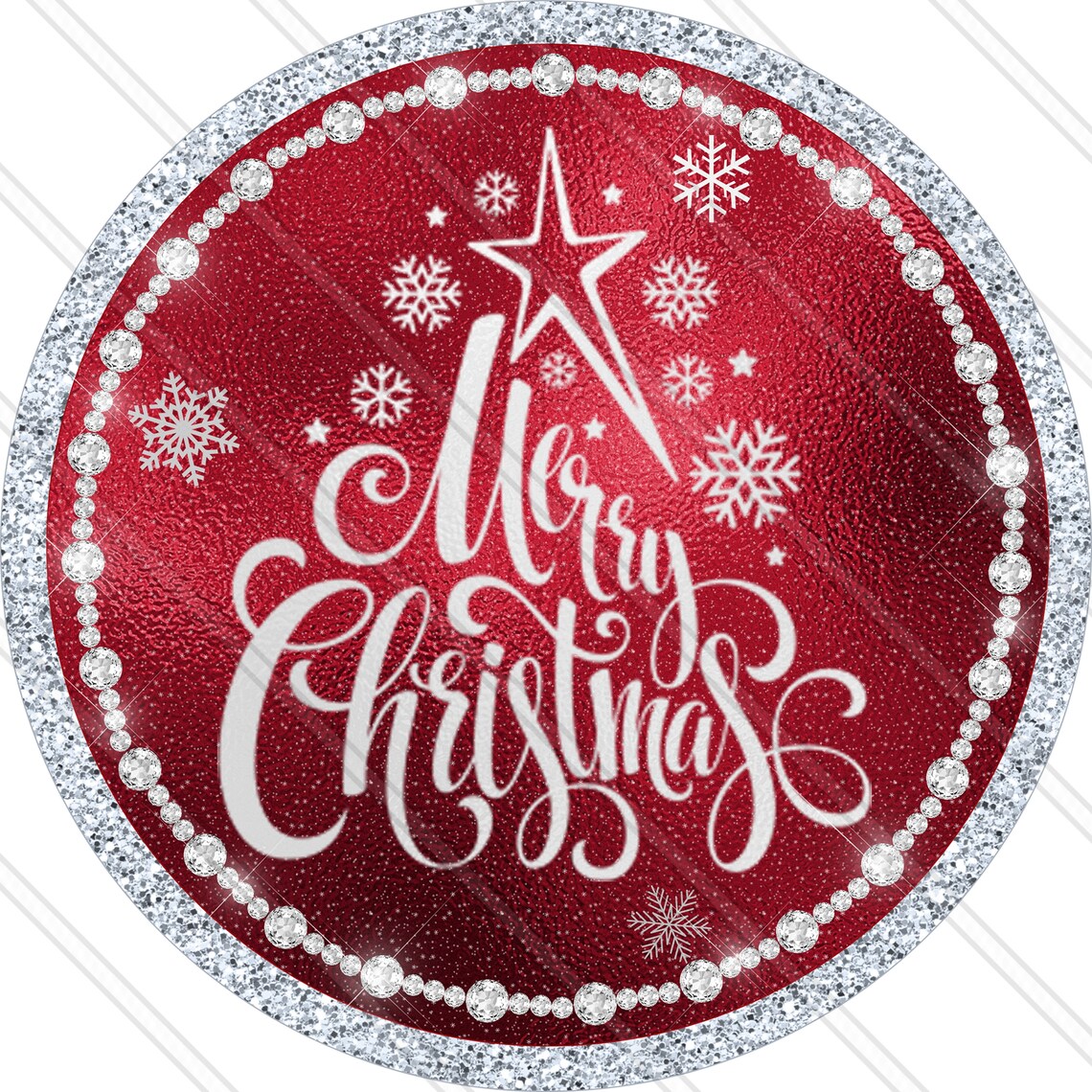 Merry Christmas Sign Red Christmas Christmas Wreath Sign - Etsy