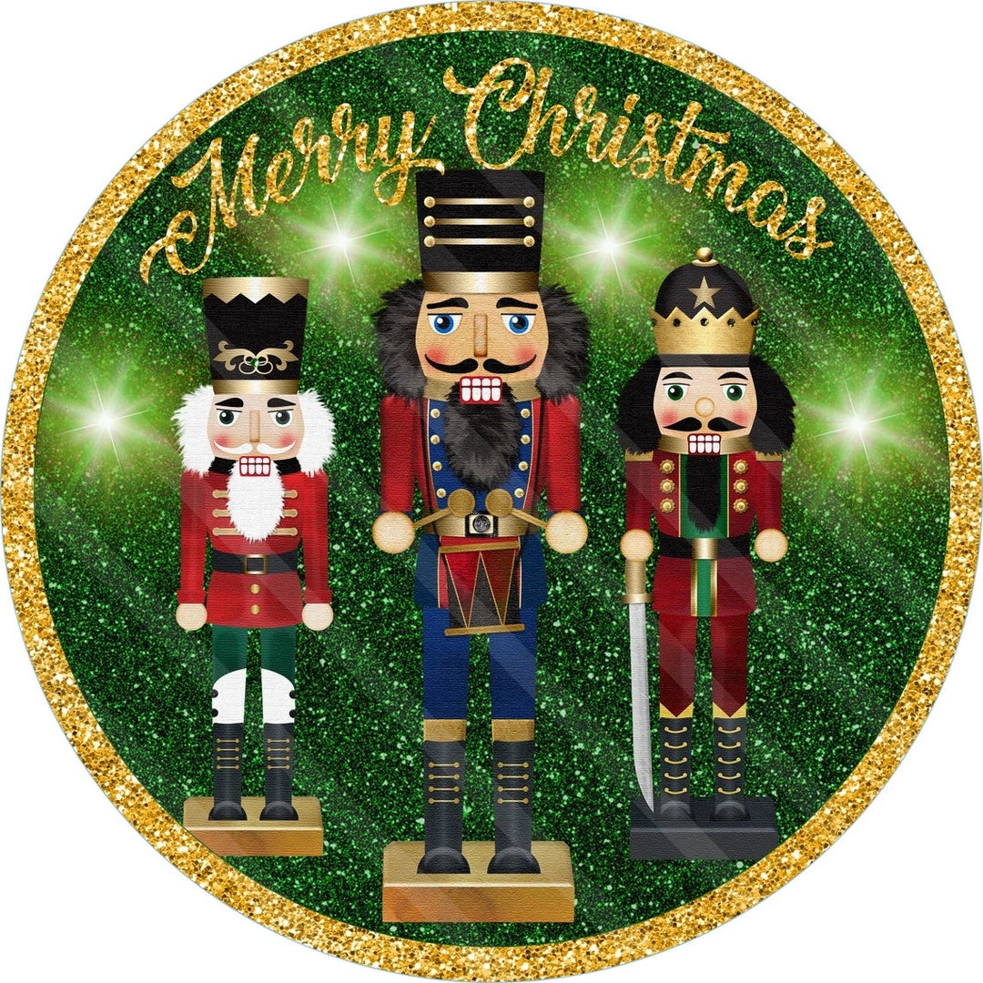 Nutcracker Sign Merry Christmas Sign Christmas Sign Christmas Wreath ...