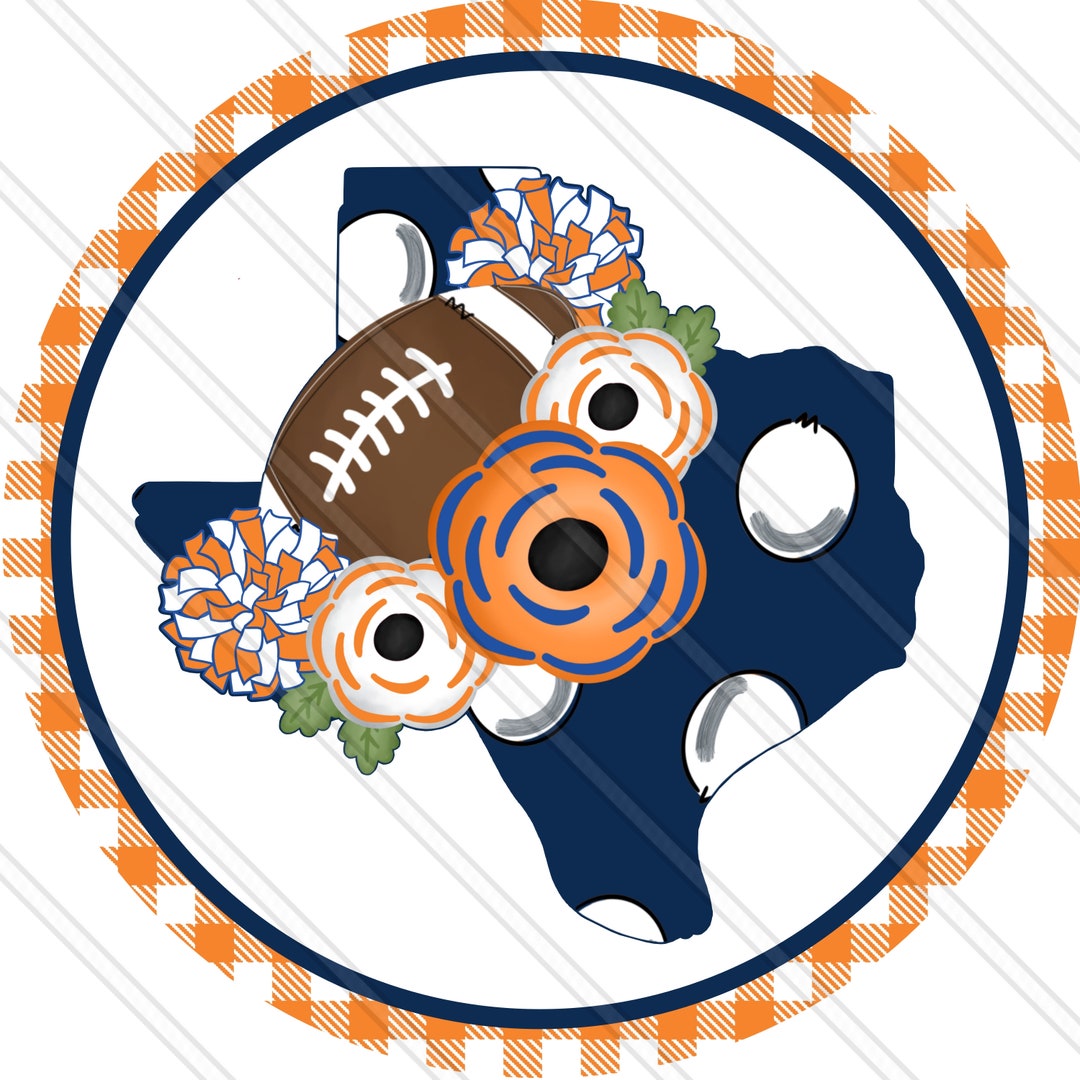 Texas Football Sign - UTSA College Football Sign - College Wreath Sign ...