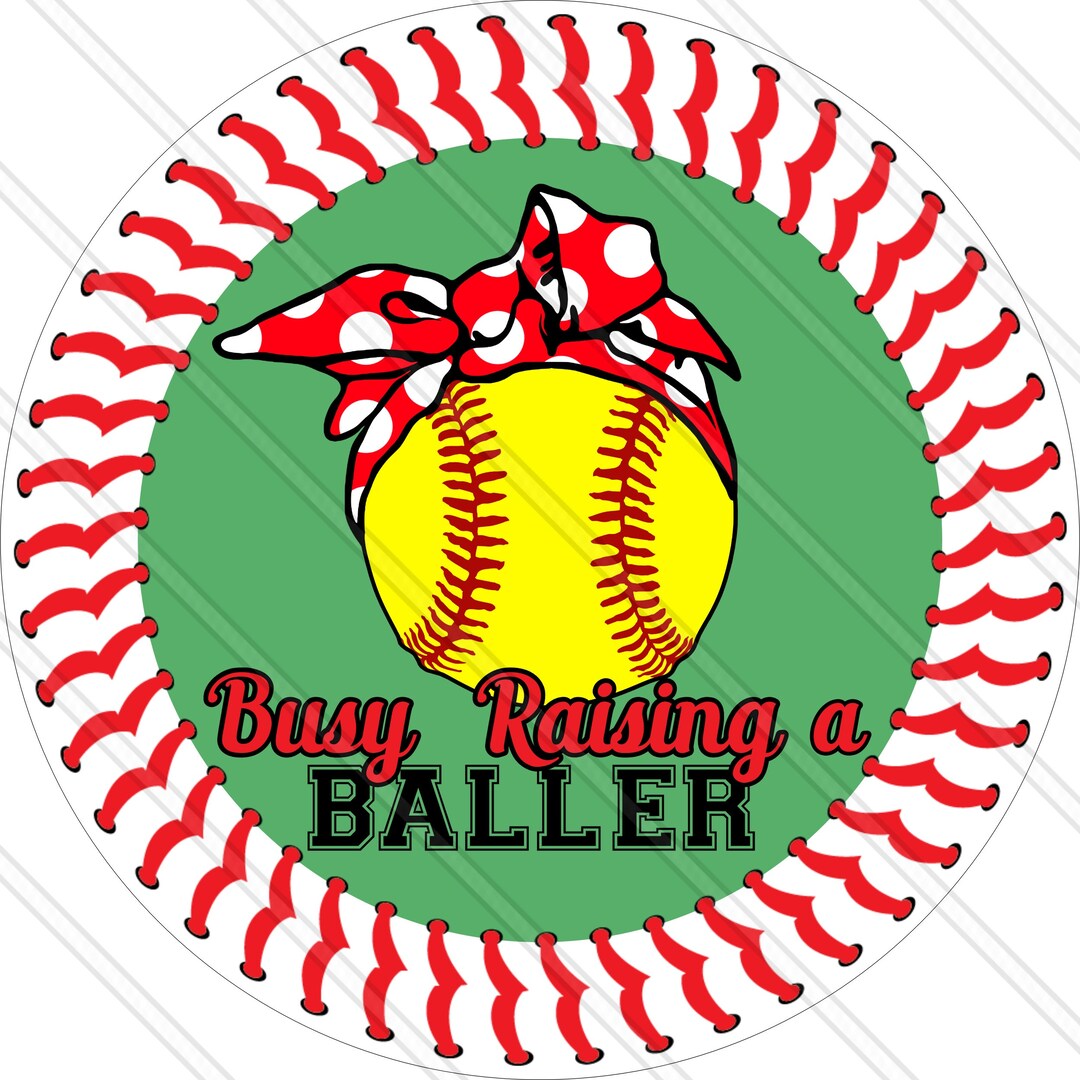 Busy Raising A Baller Sign Softball Sign Girls Sports Sports Sign Metal ...