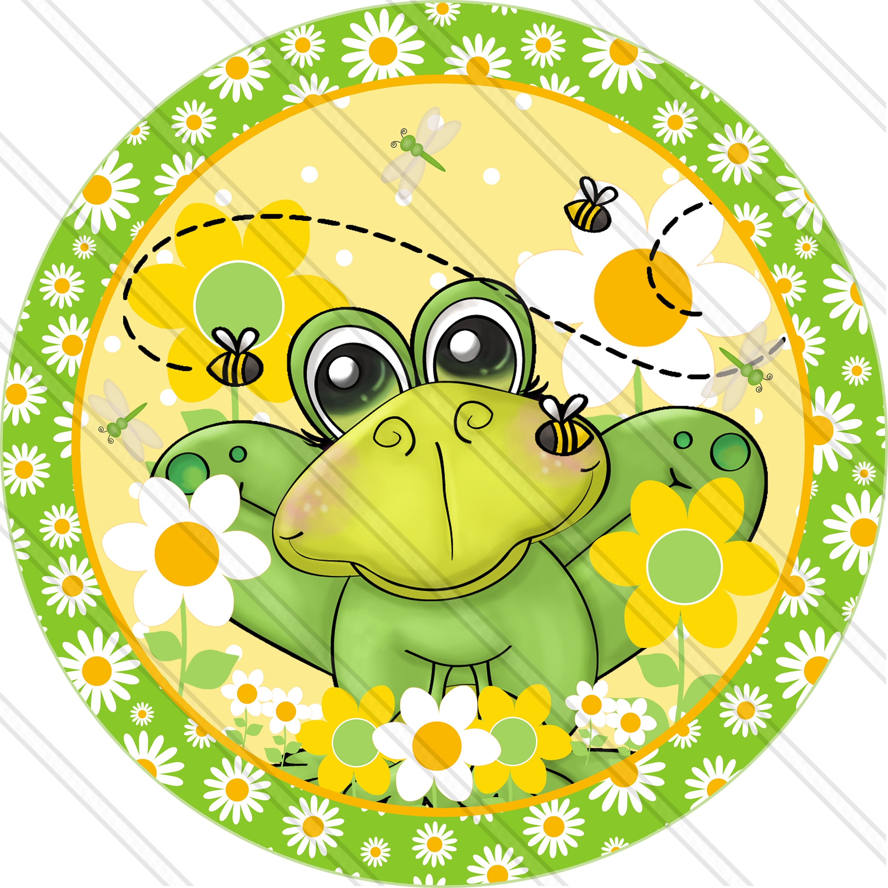 Frogs And Dragonflies