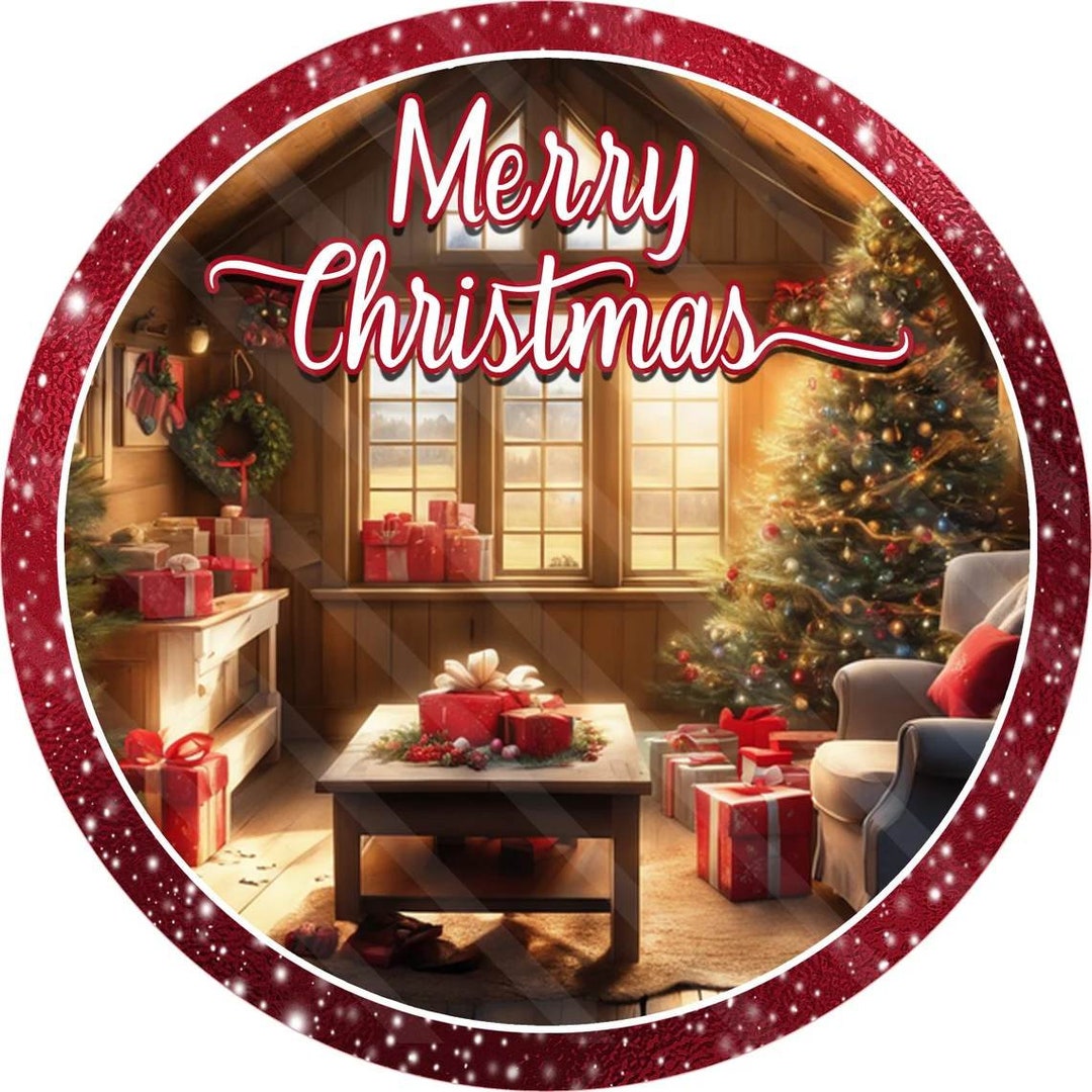 Merry Christmas Sign Christmas Home Sign Christmas Cabin - Etsy