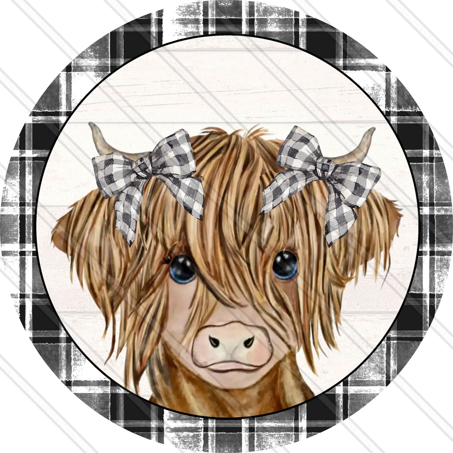 Highland Cow Sign Farmhouse Welcome Sign Farmhouse Sign - Etsy