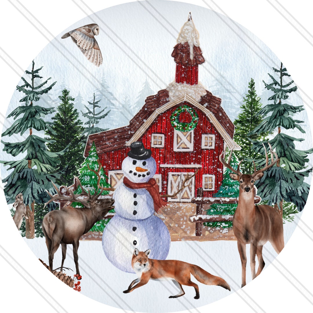 Christmas Barn Sign Christmas Truck Sign Christmas Sign Christmas ...