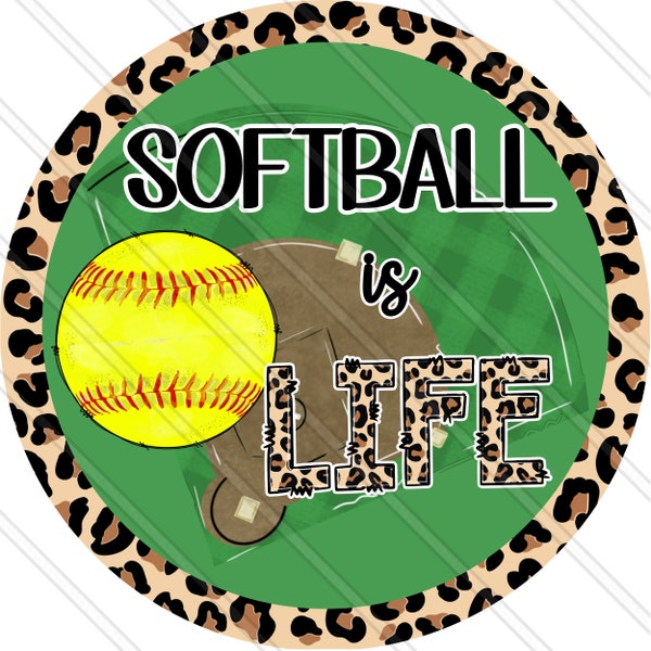 Softball Sign - Etsy