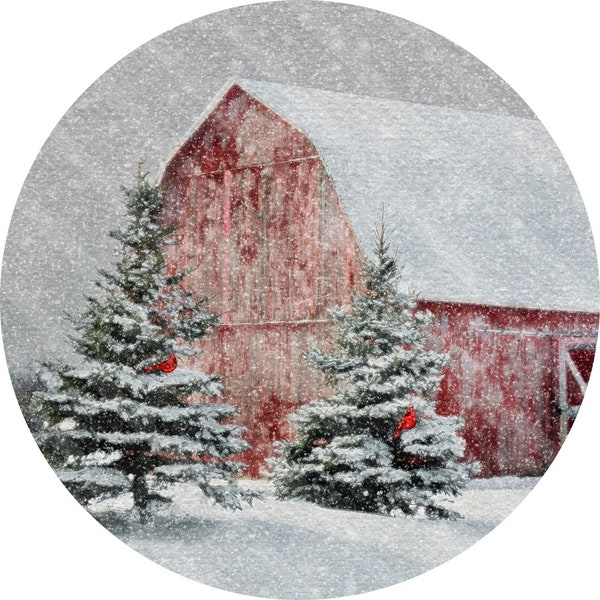 Red Barn Door - Etsy