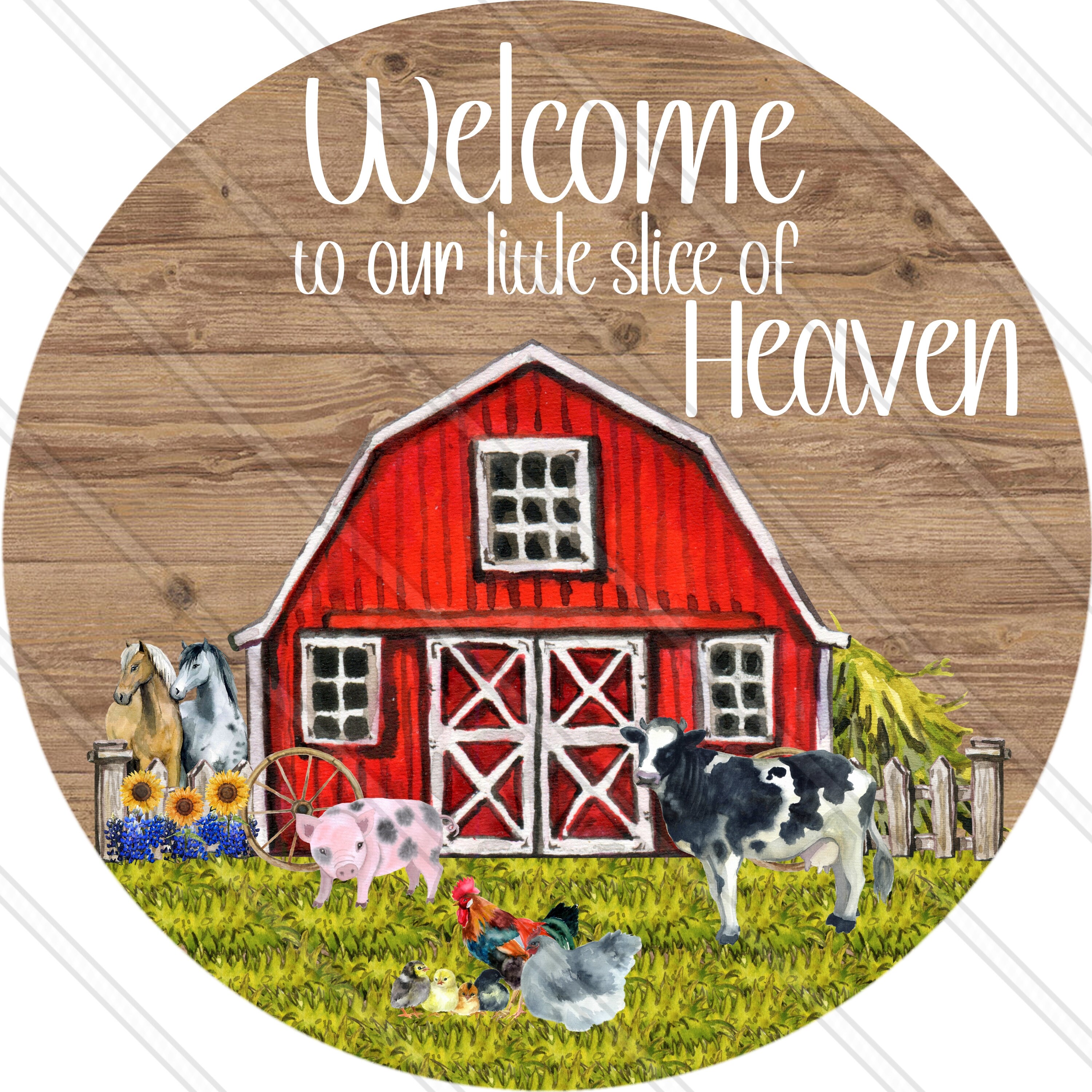 Welcome To Heaven Sign
