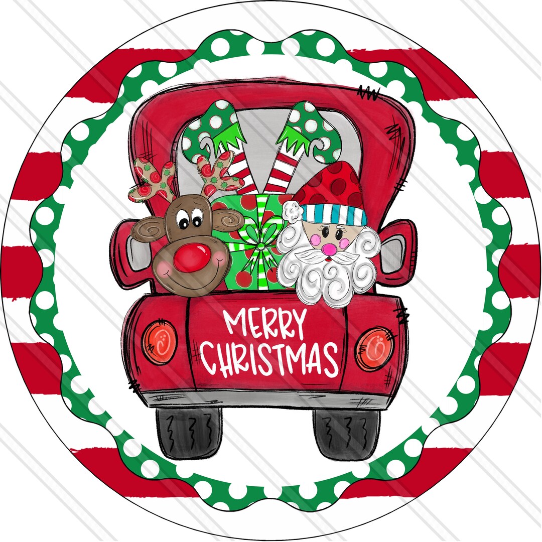 Merry Christmas Sign Christmas Truck Sign Christmas Sign Christmas ...