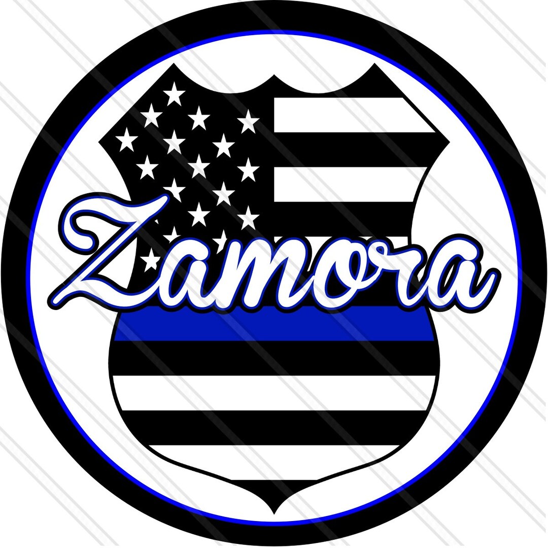 Police Sign Badge and Name Custom Name Sign Last Name Sign Personalized ...