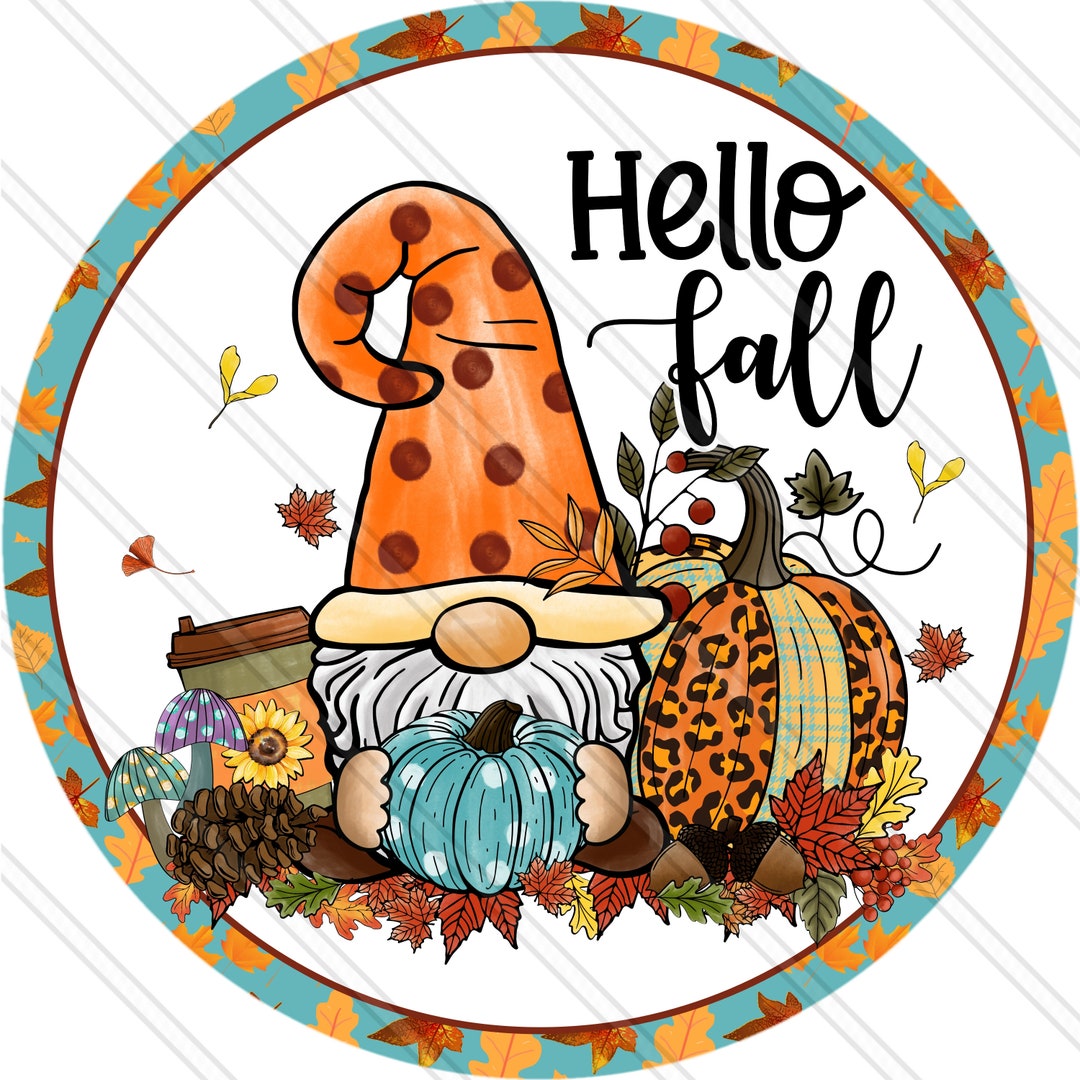 Hello Fall Sign Fall Sign Autumn Sign Fall Wreath Sign - Etsy