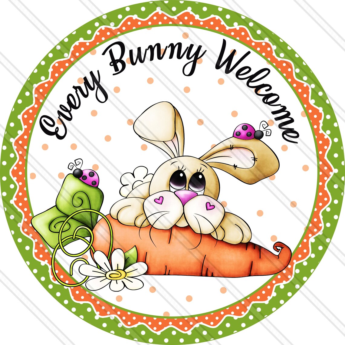 Every Bunny Welcome Sign Bunny Sign Easter Bunny Sign Spring Sign ...