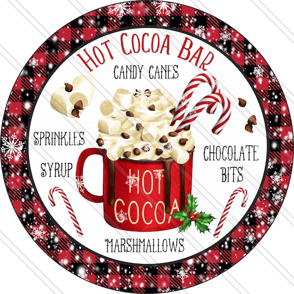 Hot Cocoa Sign - Etsy