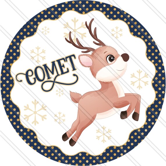 Santas Reindeer Comet